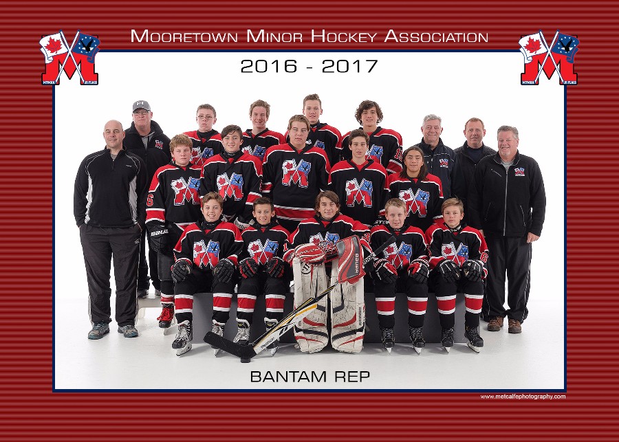 2016-2017 > Bantam Rep > Roster (Mooretown Minor Hockey)